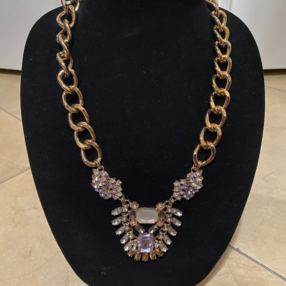 Jewelry | Purple Chain Necklace | Poshmark